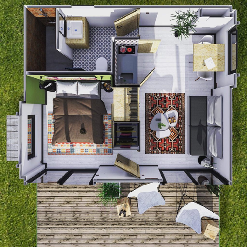 Plan Amenagement Maison Container | Ventana Blog